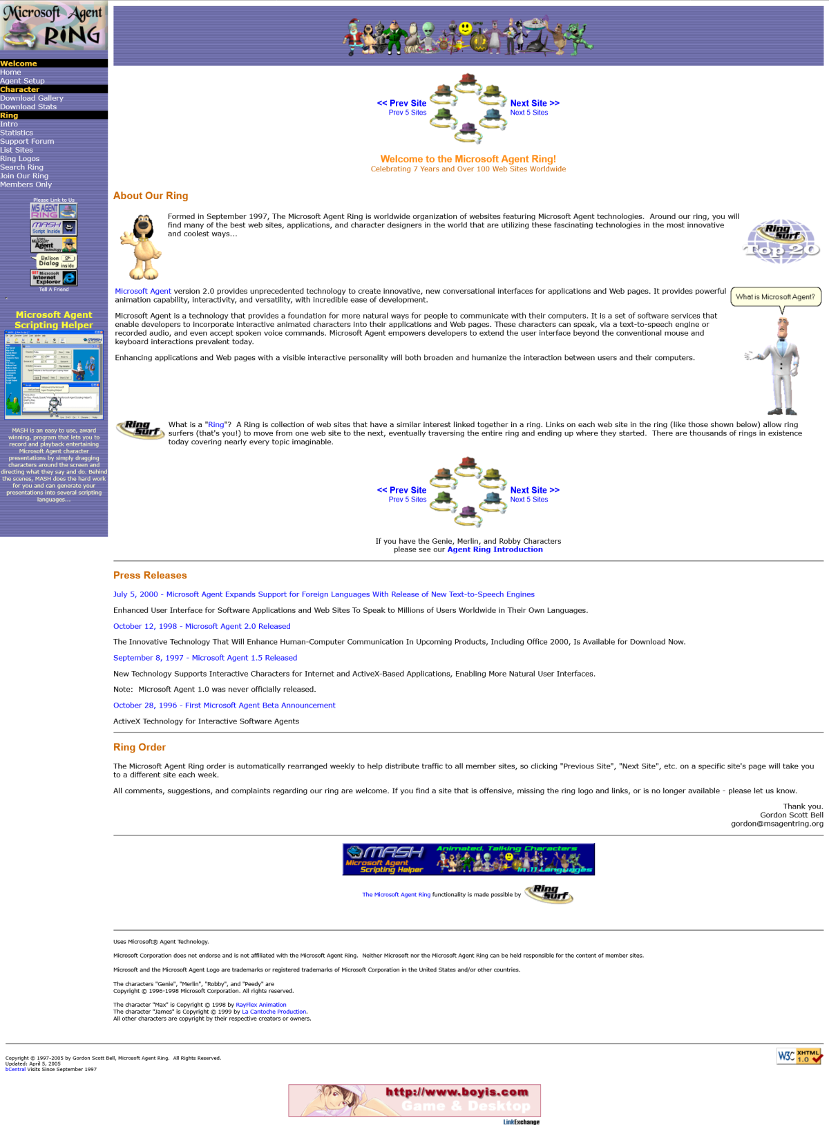 The Microsoft Agent Ring - Agentpedia