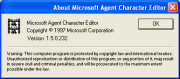 Microsoft Agent Character Editor - Agentpedia