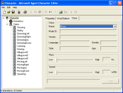 Microsoft Agent Character Editor - Agentpedia